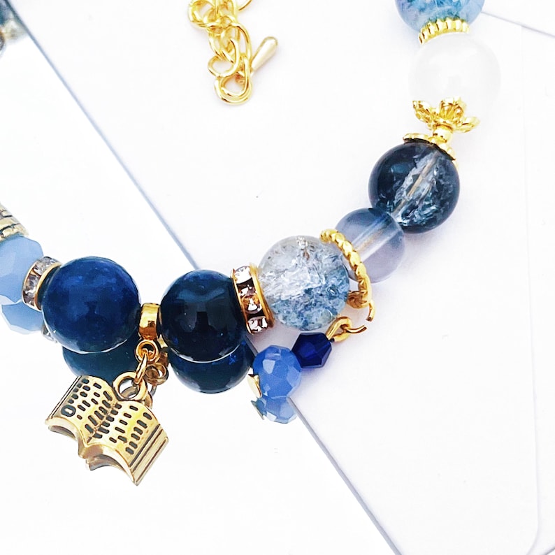 Dr. Ratio Inspired Bracelet | Greek Bay Leaf Golden Book & Owl Feather ...