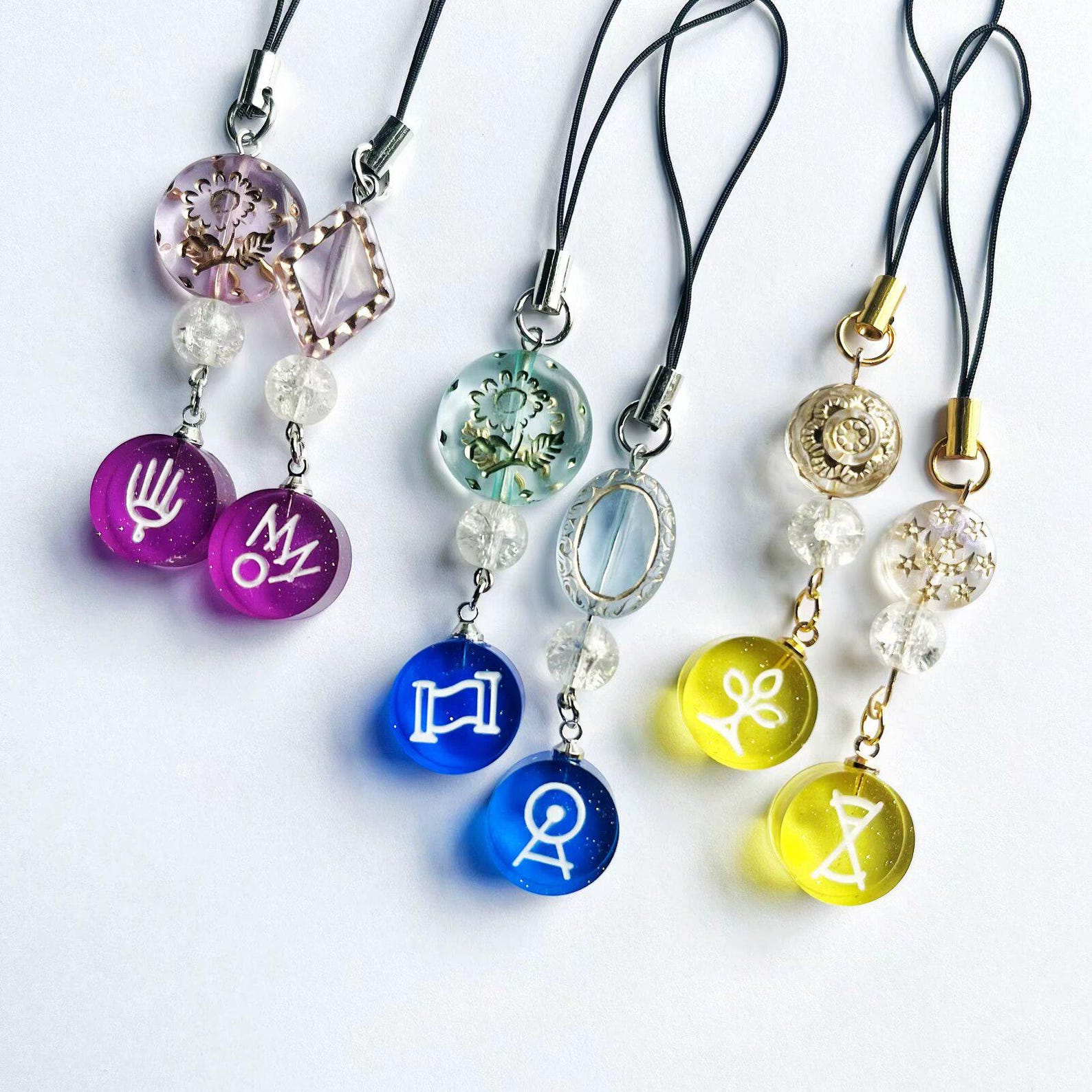 FFXIV the Twelve Symbols | Pantheon of Eorzea Phone Charm | Handmade ...