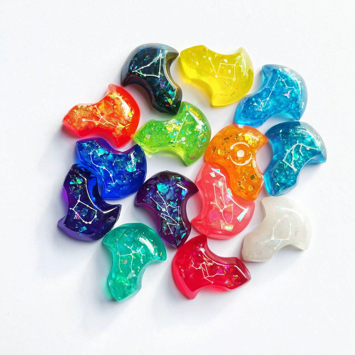 Final Fantasy XIV Handmade Azem Stone & Ascian Crystals | Glass Paper ...