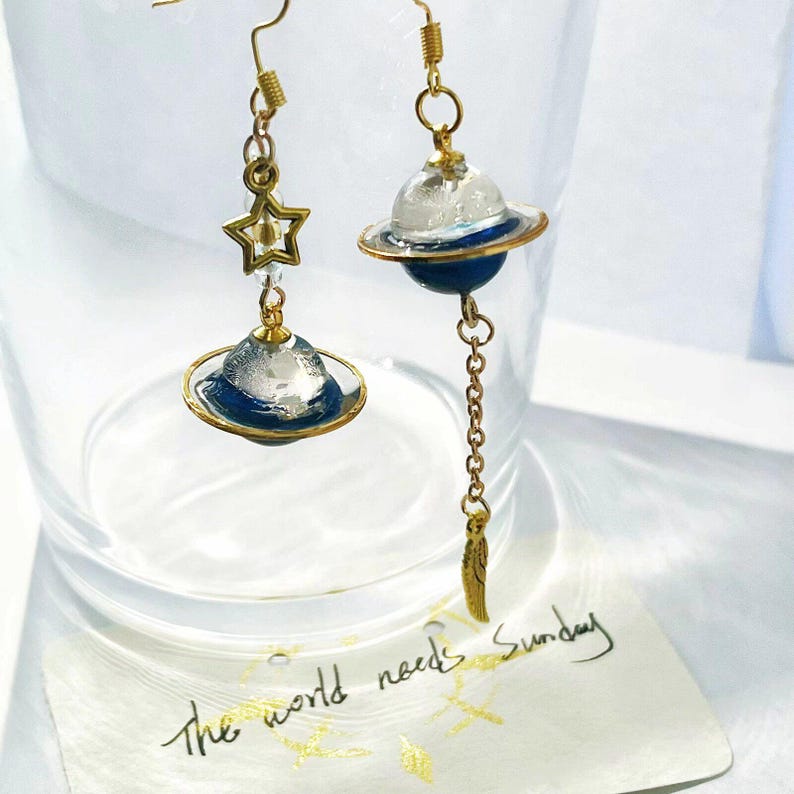 Honkai Star Rail Hsr Sunday Inspired Earrings Penacony Gift - Etsy