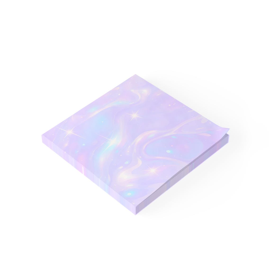 Holographic Notepads, Iridescent Sticky Notes, Creative Office Supplies ...