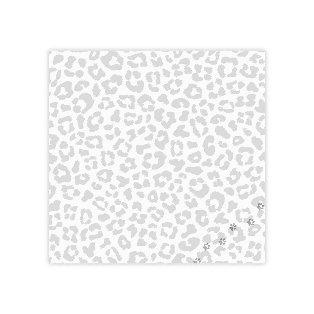 Chic Leopard Print Note Pads - Stylish Stationery, Office Supplies, Gift for Students, Animal ...