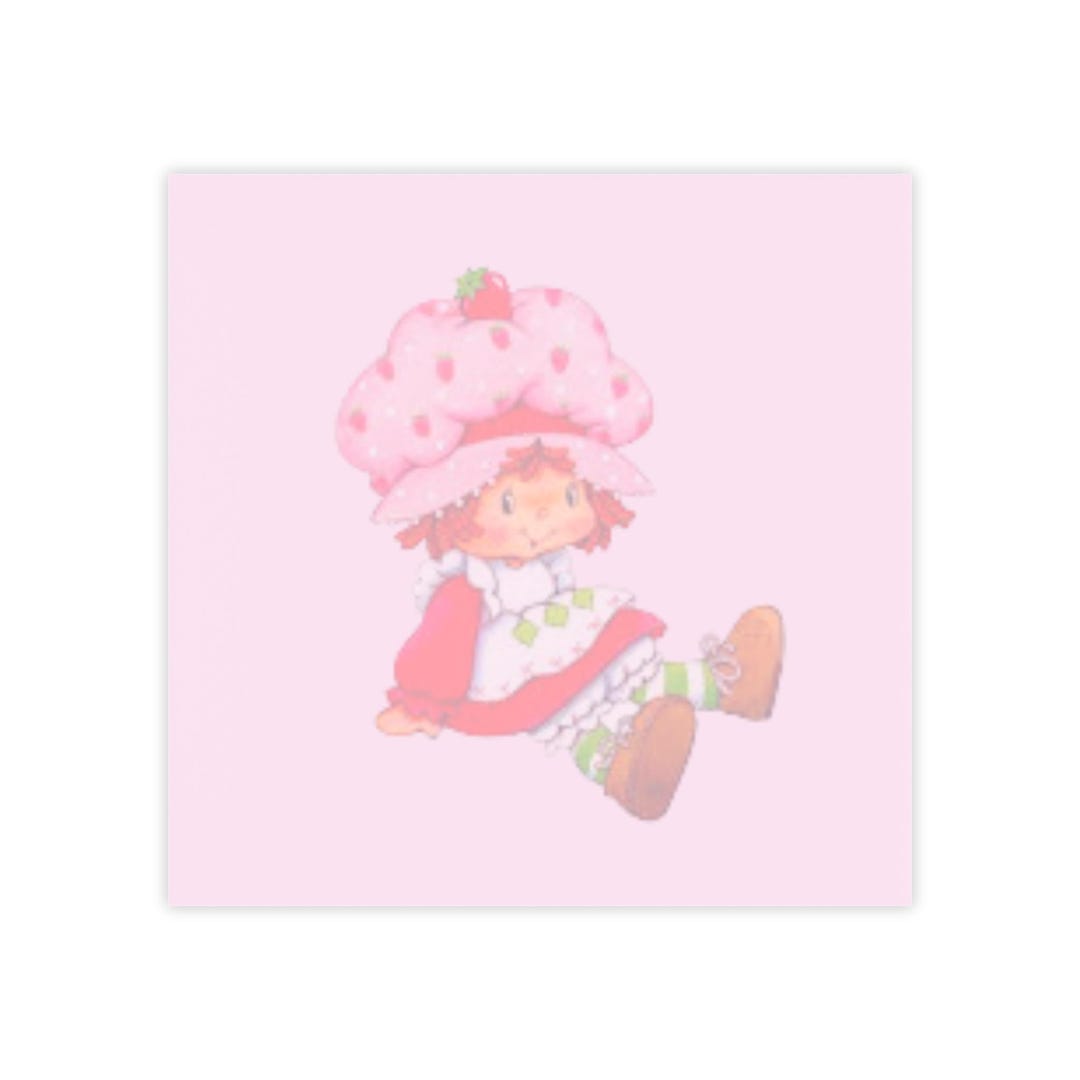 Cute Strawberry Shortcake Post-it® Note Pads, Stationery, Desk Decor ...