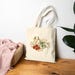 Autumn Harvest Tote Bag, Eco-friendly Shopping Bag, Pumpkin Floral ...