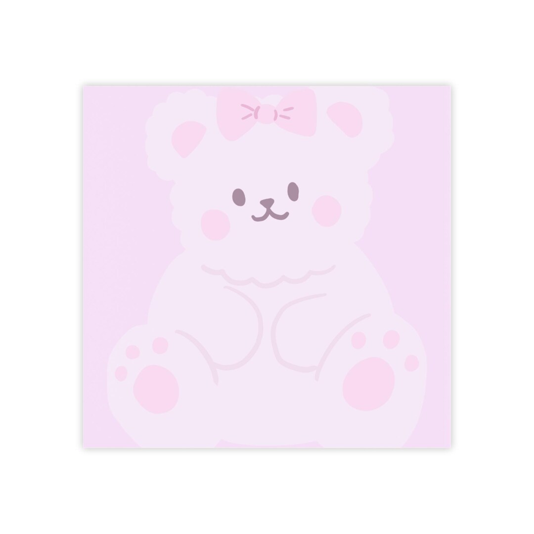 Cute Bear Post-it® Note Pads, Adorable Sticky Notes for Kids ...