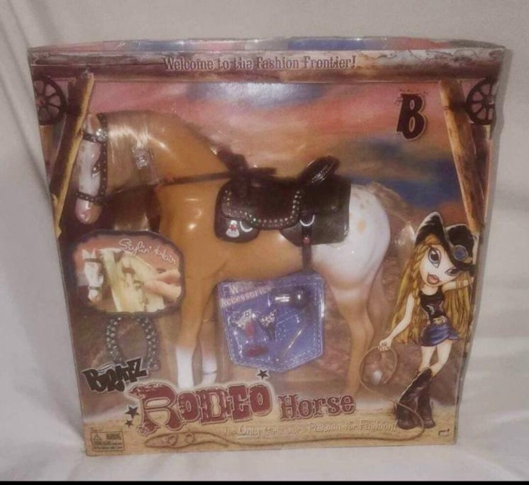 Bratz Rodeo Horse Brown With Stylin Hair New in Box MGA - Etsy