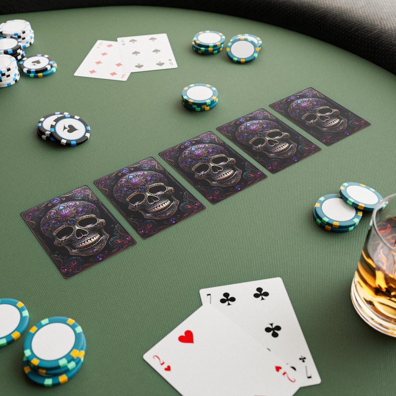 Crystal Skull Poker Card Deck - Etsy