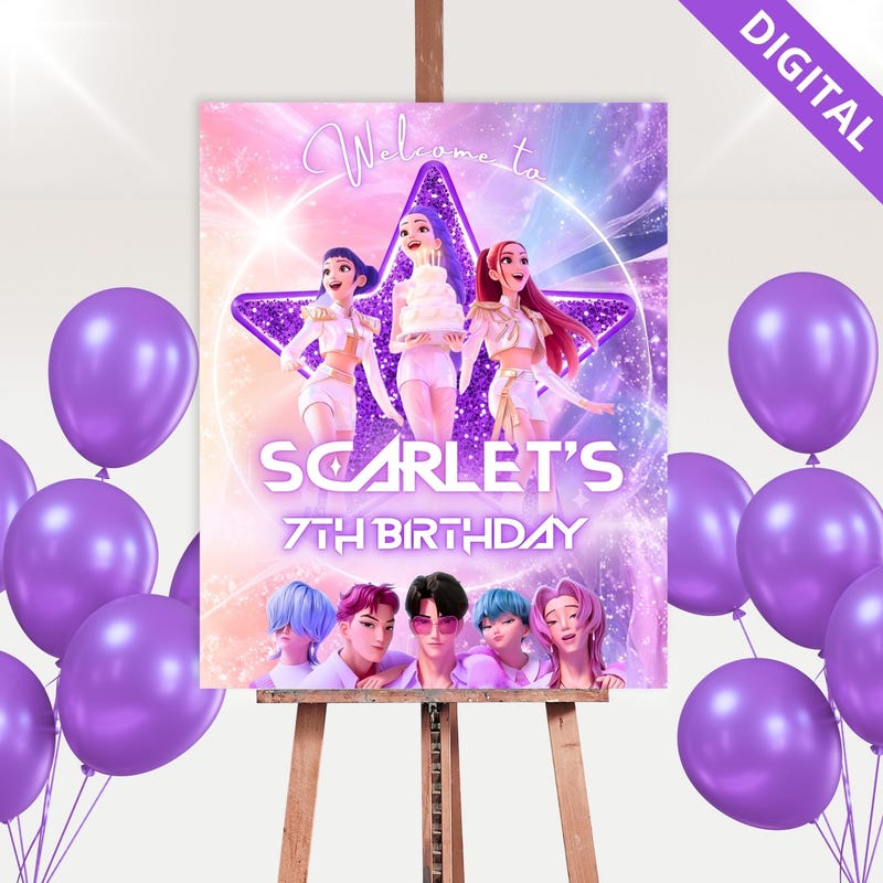 Welcome Kpop Demon Hunters - Etsy