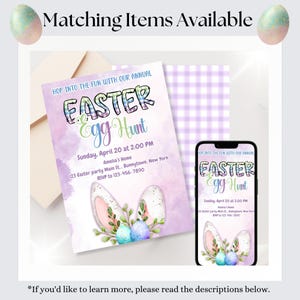 Easter Welcome Sign | Editable Egg Hunt Sign | Printable Easter Party ...