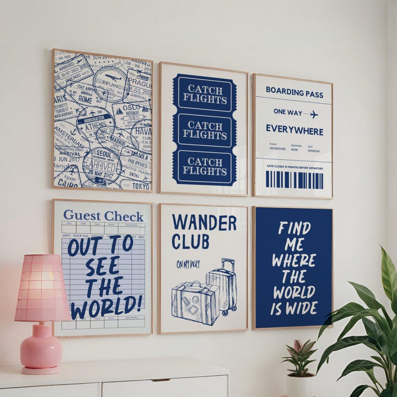 Urlaub inspo poster - Etsy.de