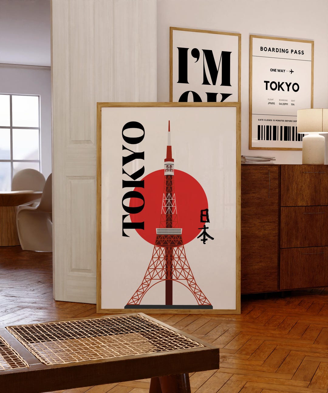 Tokyo Tower Print, Tokyo Wall Art, Japan Travel Poster, Location Poster ...