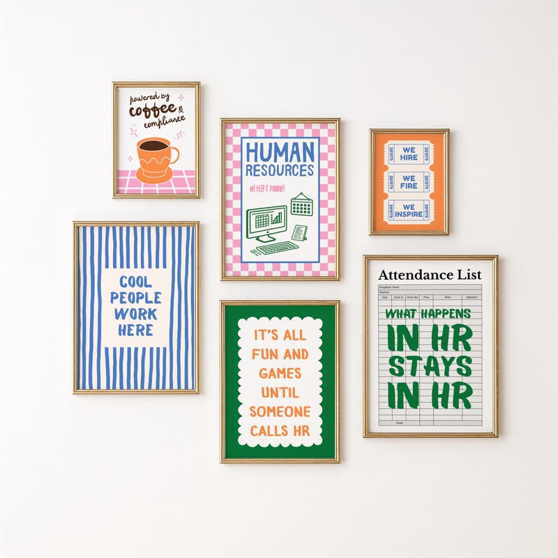 Hr Office Signs - Etsy