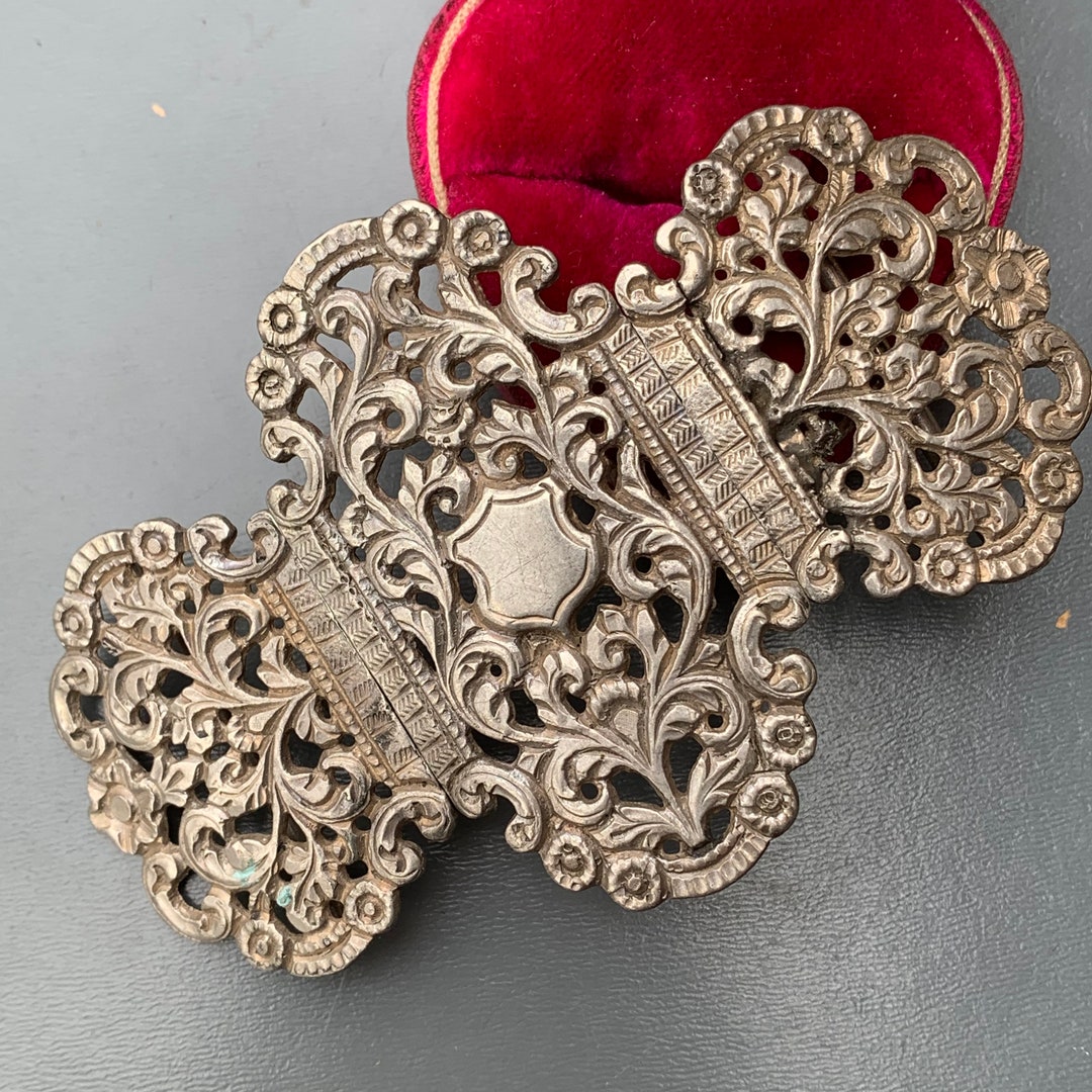 Antique Oriental Silver Belt Buckle Silver Belt Buckle - Etsy