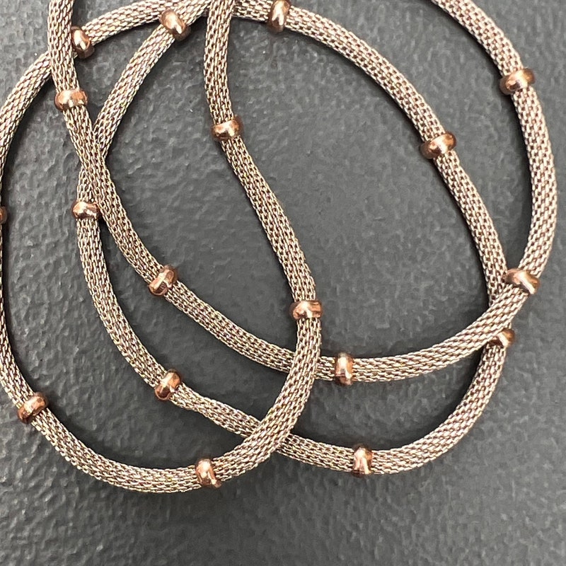 Wire Mesh Necklace - Etsy