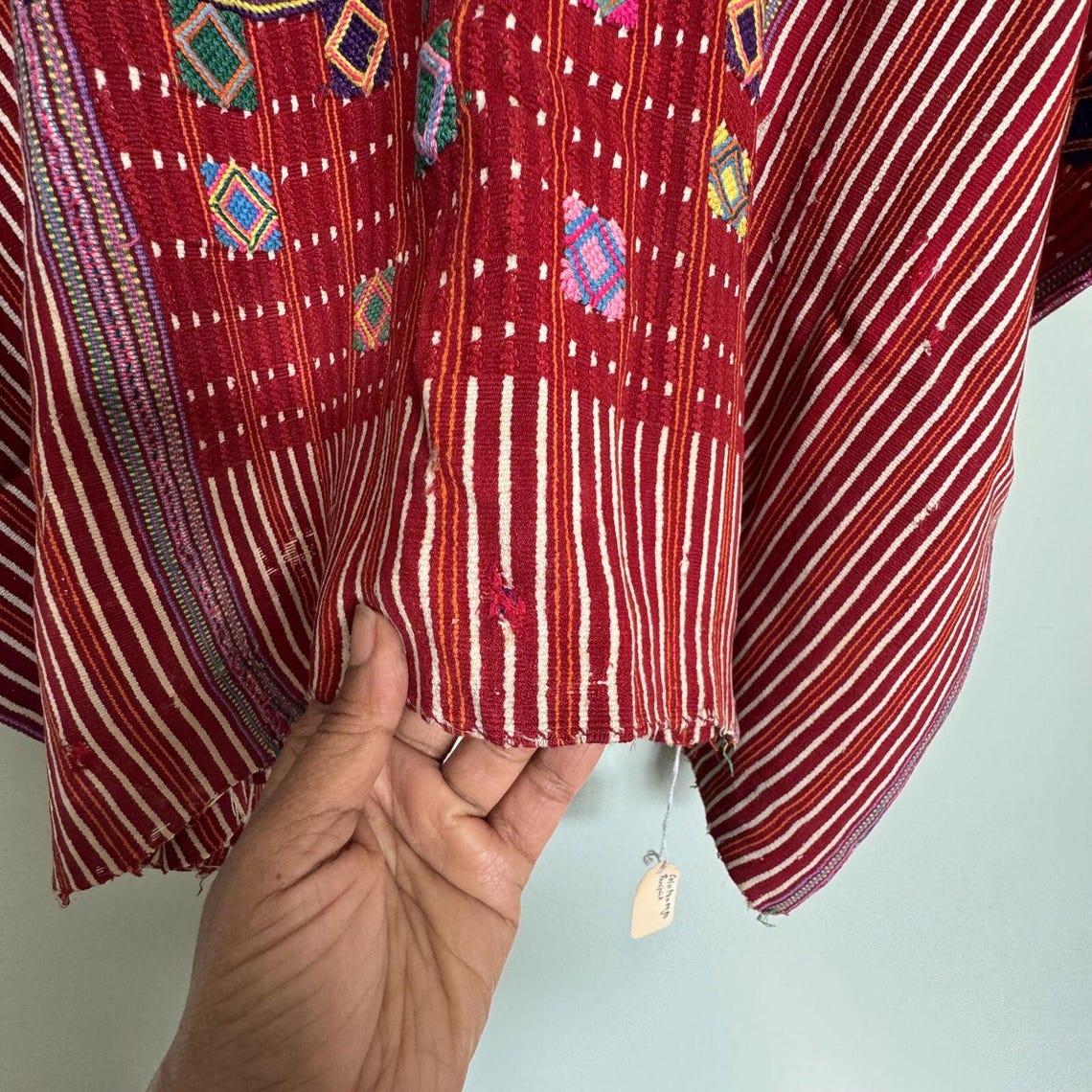Old Handwoven Colotenango Huehuetenango Guatemalan Huipil Embroidered ...