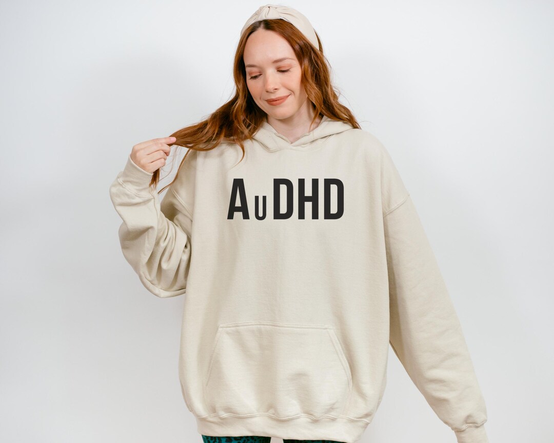 Audhd Sweatshirt for Autism ADHD Awareness Hoodie for Combined ...
