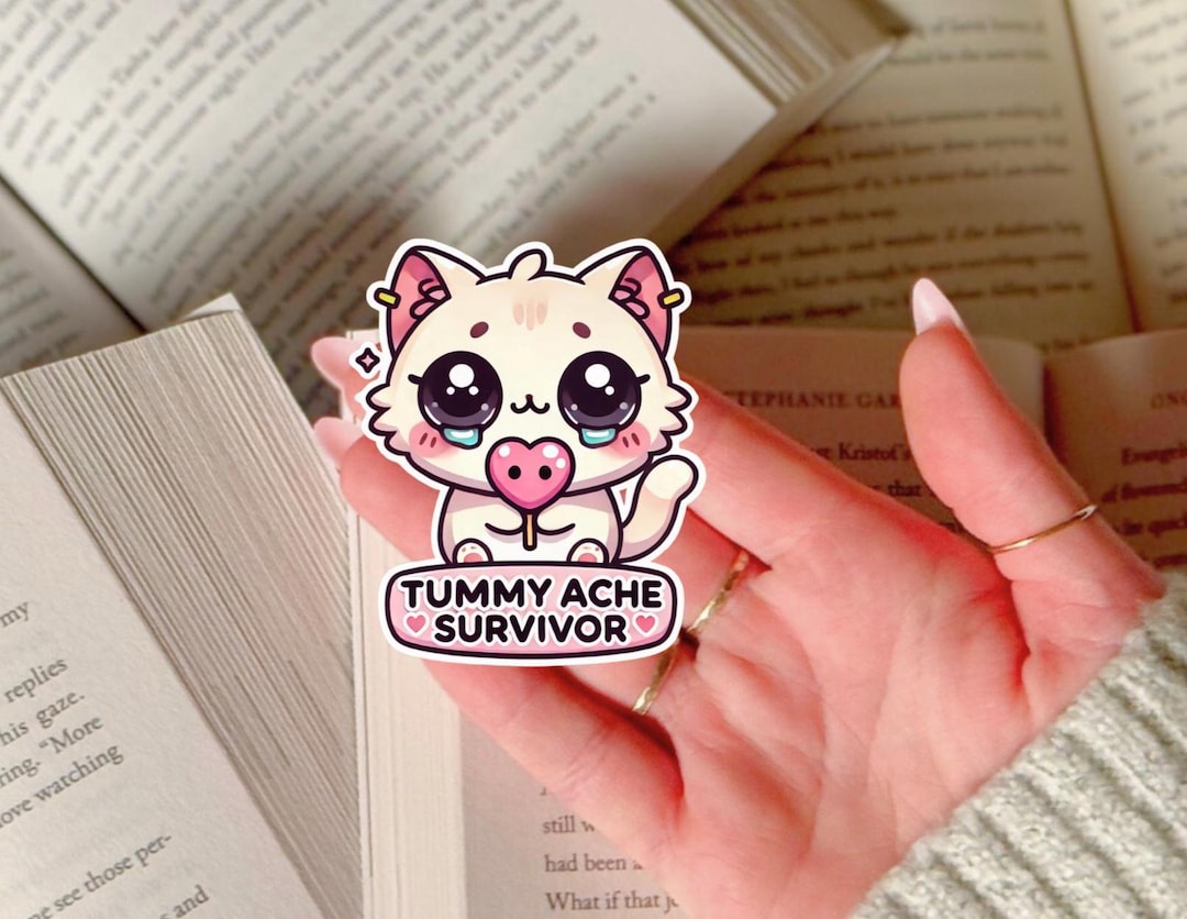 My Tummy Hurts Sticker Funny Tummy Ache Survivor Laptop Decal for IBS ...