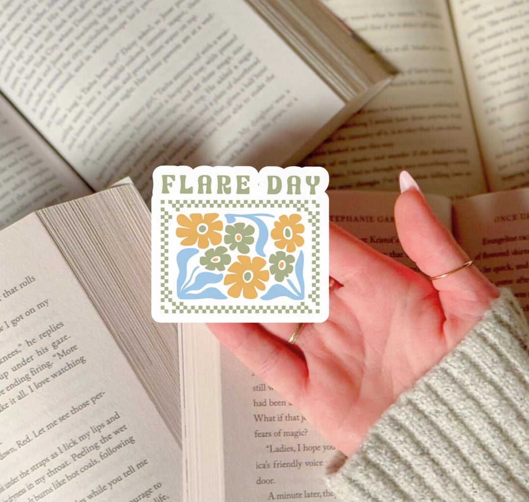 Flare Day Sticker Endometriosis Awareness Laptop Decal for Chronic ...