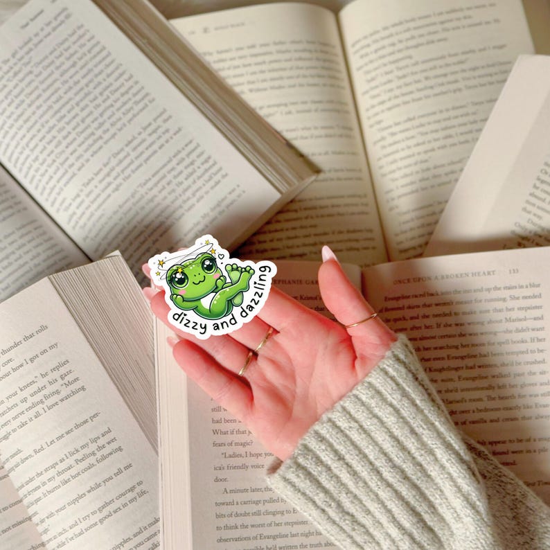 POTS Syndrome Awareness Sticker Funny Dizzy Frog Laptop Decal Invisible ...