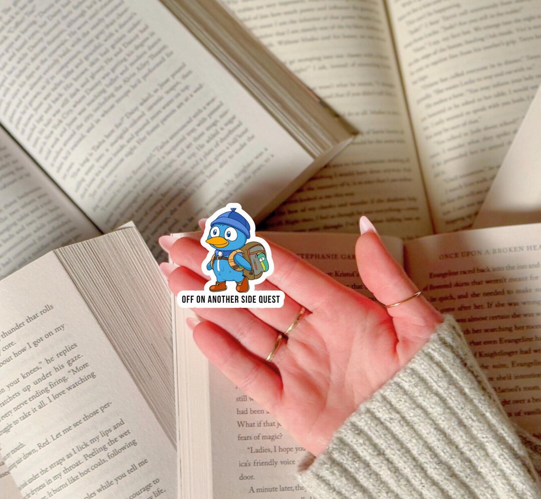 ADHD Sticker Sarcastic ADD Club Penguin Decal for Laptop Neurodivergent ...
