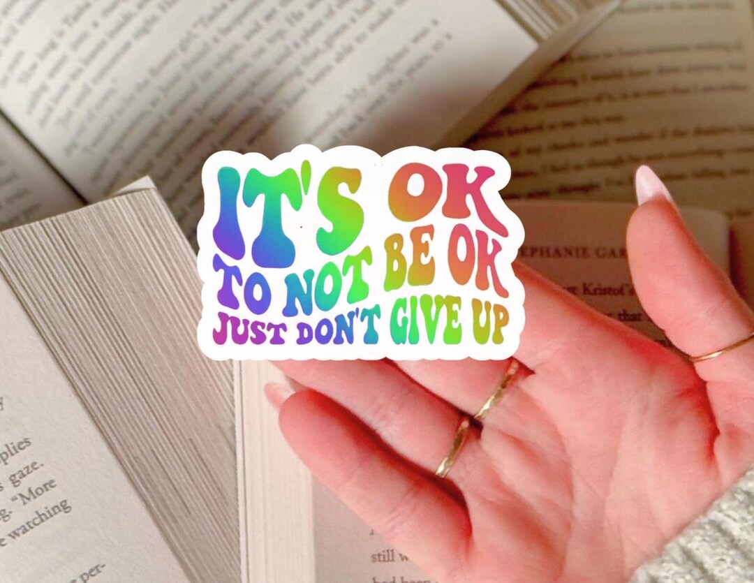 Depression Sticker Mental Illness Relatable Decal for Anxious Friend ...