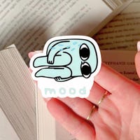 Official Black Cloud Sticker, Embrace the Ominous Allure, Die-cut ...