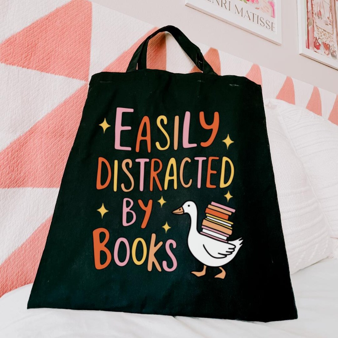 ADHD Funny Tote Bag for Attention Deficit Humor ADD Mental Health ...