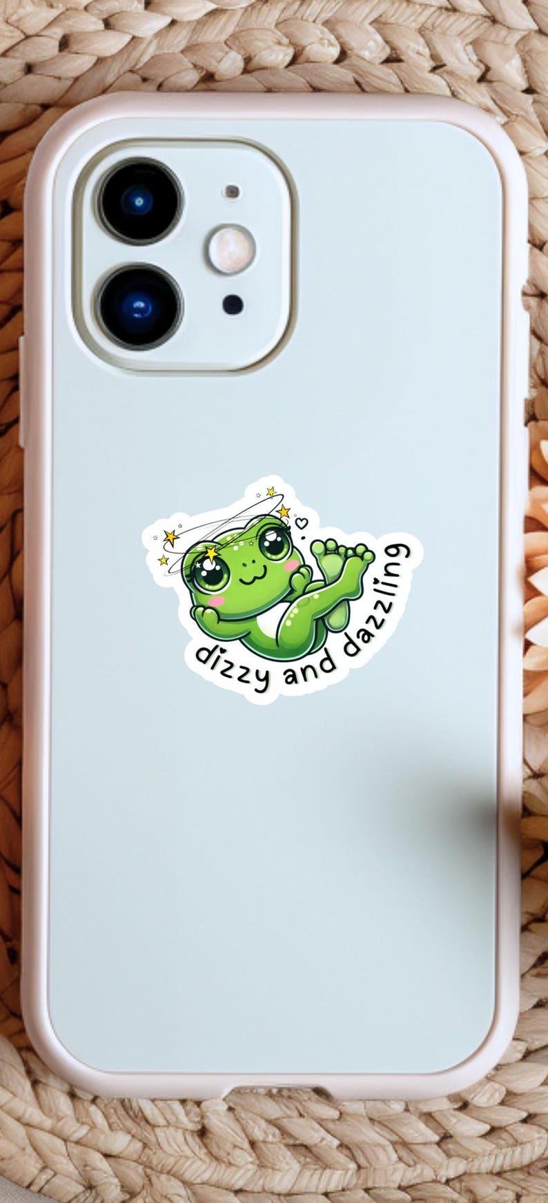 POTS Syndrome Awareness Sticker Funny Dizzy Frog Laptop Decal Invisible ...