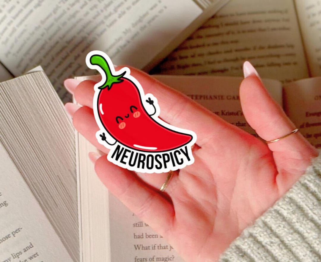 Neurospicy Sticker Funny ADHD Decal for Phone Autism Hidden Disability ...
