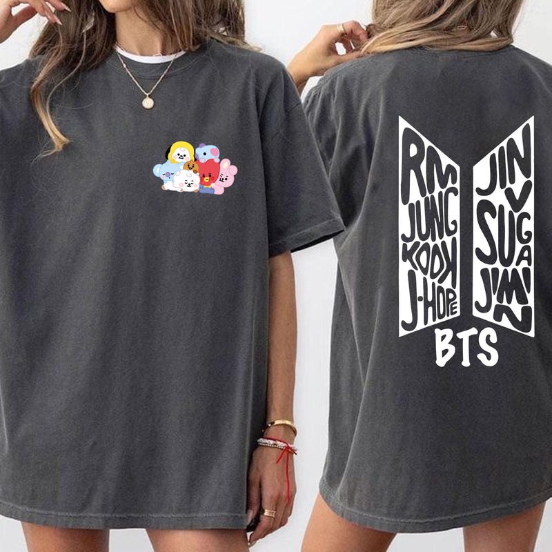 Bts T Shirt - Etsy