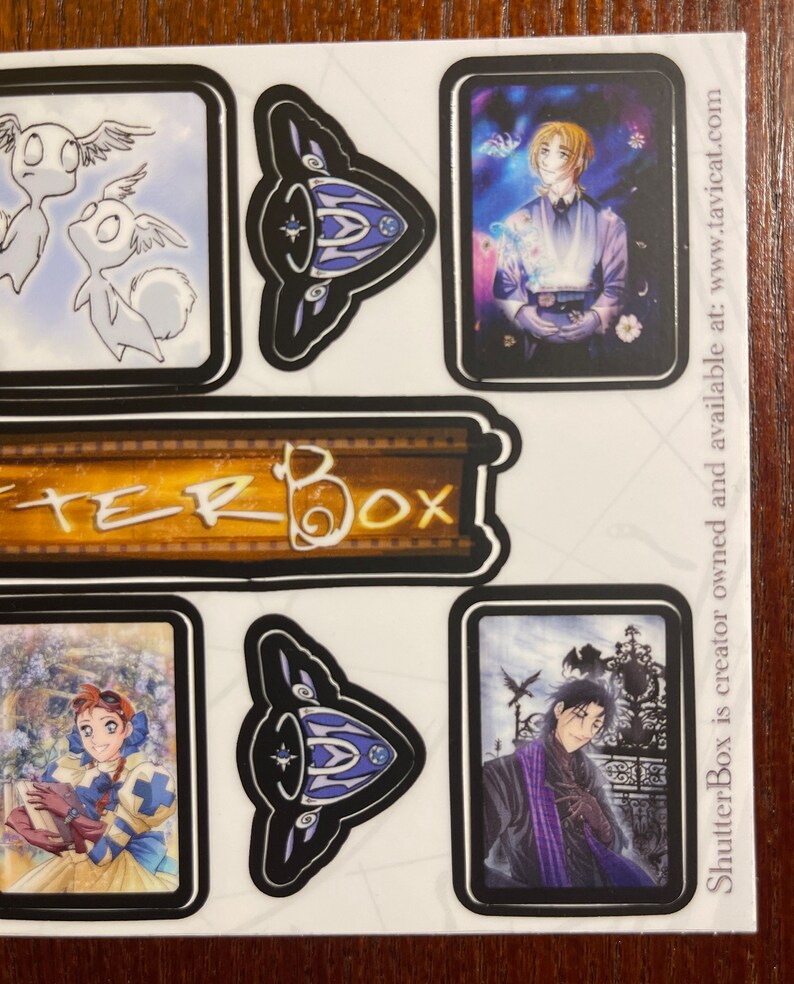 Sticker Sheet (vinyl) Shutterbox - Etsy