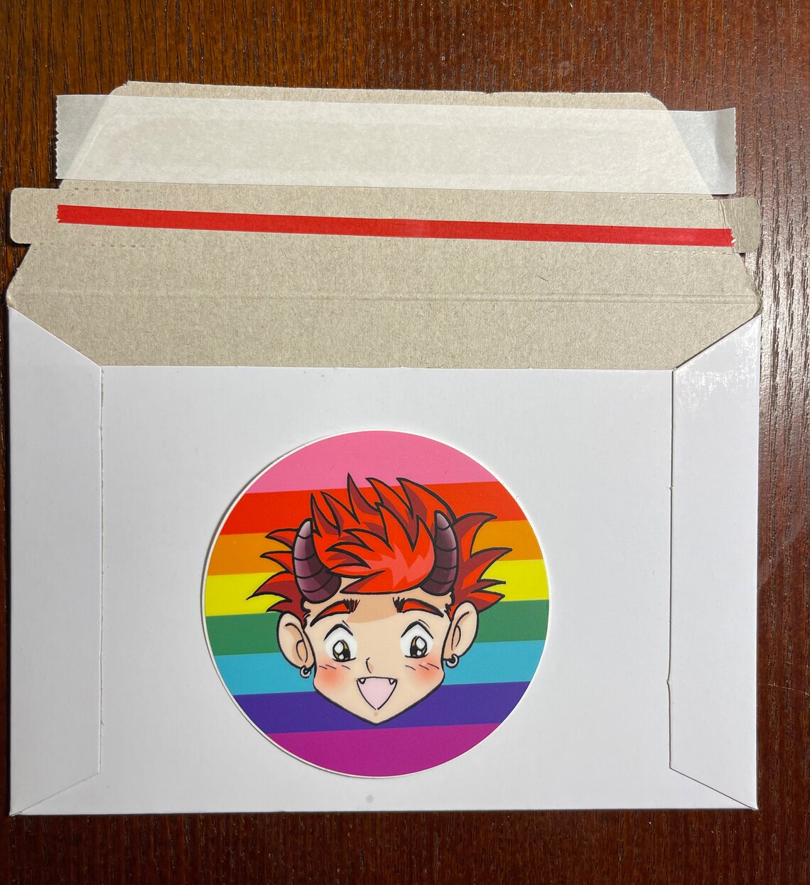 Rainbow Pan -vinyl Sticker/decal - Etsy