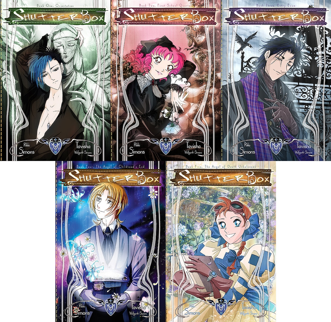 Shutterbox Book Set Vol. 1- 5 (original Manga/comic Series) - Etsy