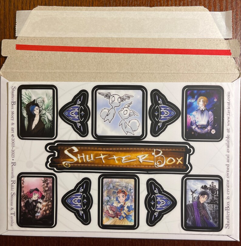 Sticker Sheet (vinyl) Shutterbox - Etsy