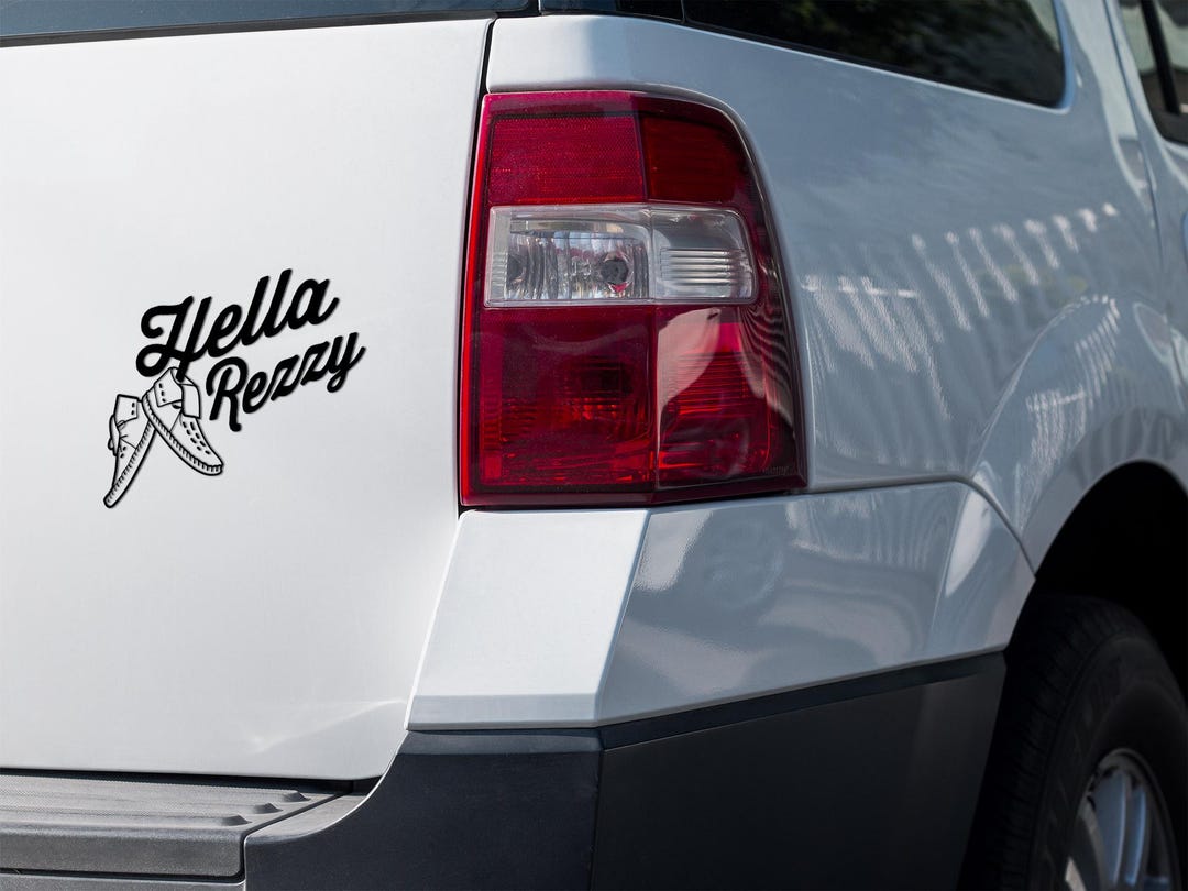 Native Pride Sticker: Hella Rezzy, Indigenous Heritage SVG PNG (digital ...