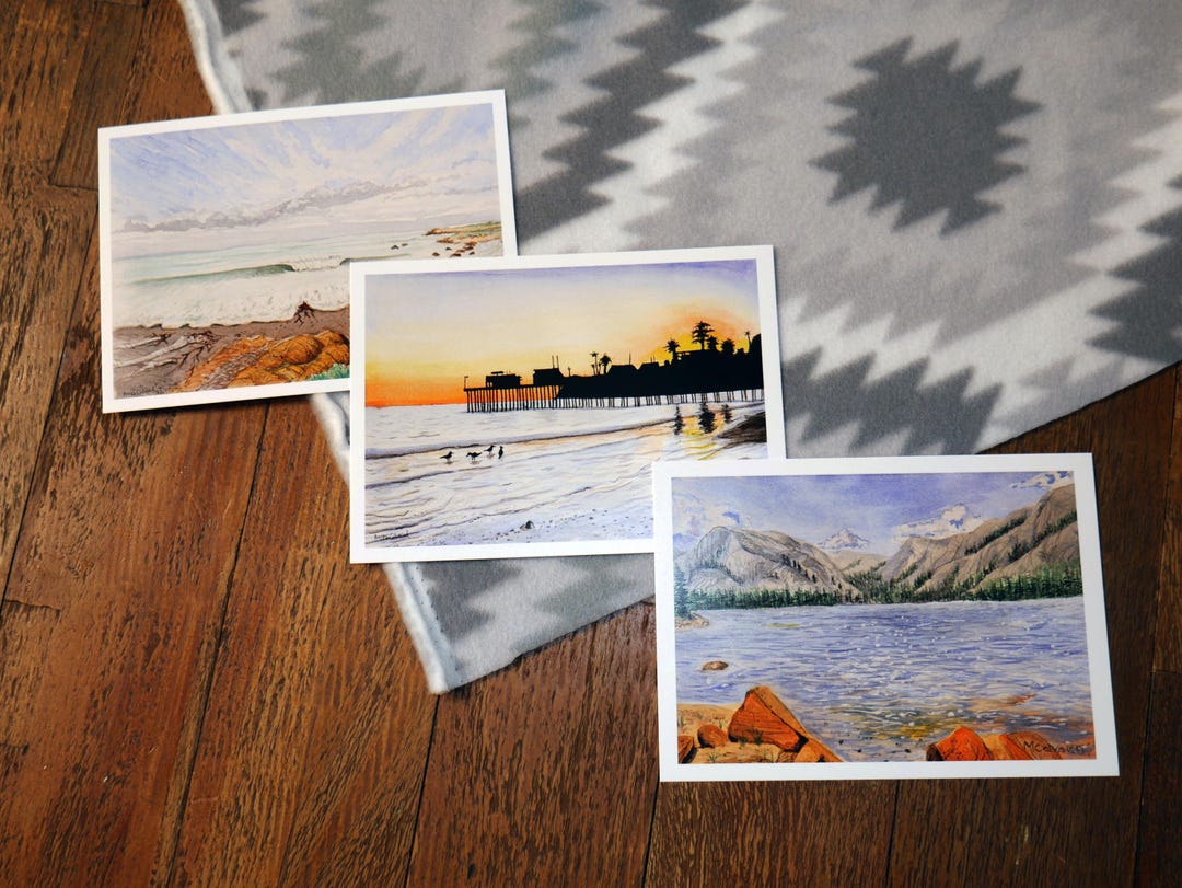 Native American Note Cards Set 1 Sacred Waters – 3 Beautiful 5x7 Cards ...