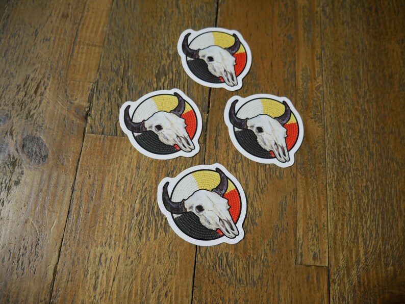 Authentic Native American Buffalo Spirit Decals | Native Pride Vinyl ...