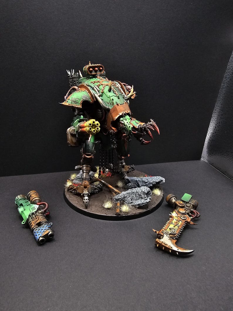 Chaos Knight, War Dog, Warhammer 40k - Etsy