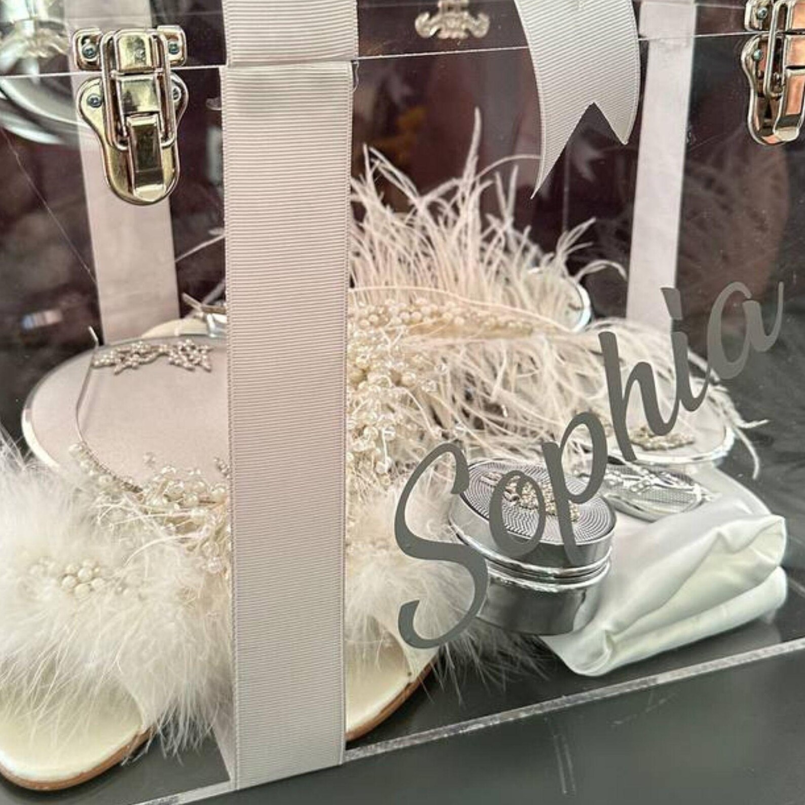 Personalized Wedding Gift Box | Bridal Chest | Engagement or Bridesmaid ...
