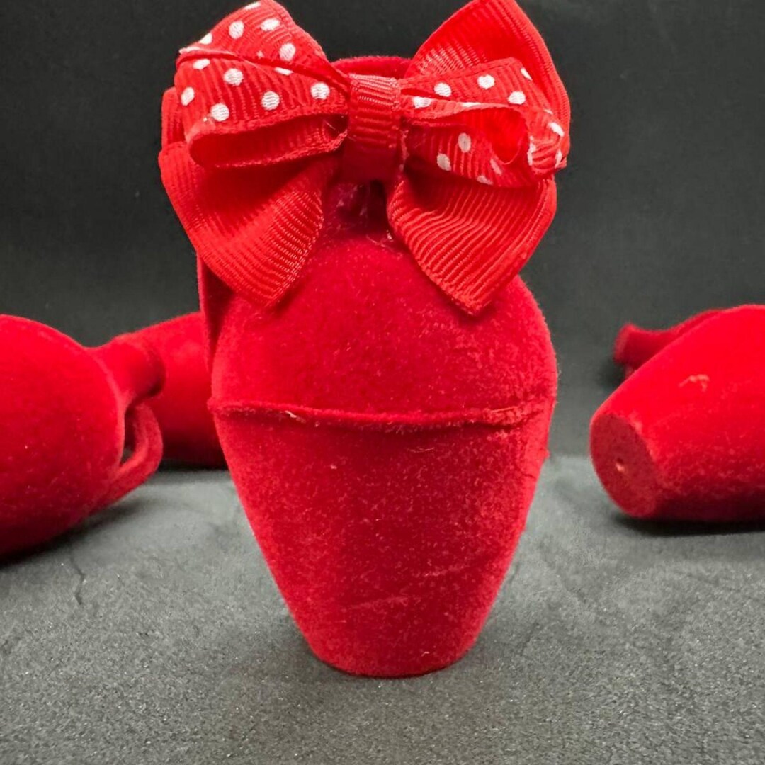 Red Velvet Henna Favor With Bow, Bridal Shower Keepsake - Etsy