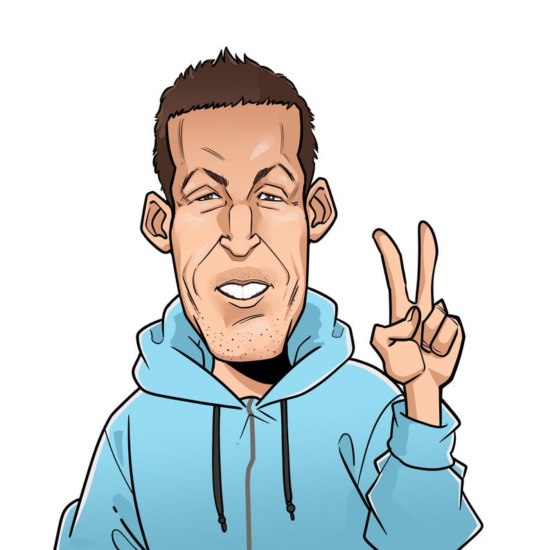 CARICATURE PORTRAIT , Caricature Cartoon Portrait, Funny Portrait ...