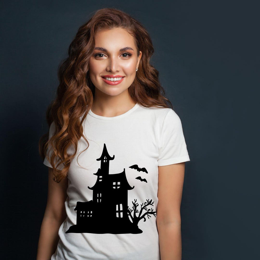 Hunted House SVG PNG Bundle, Halloween Hunted House Svg,halloween Party ...