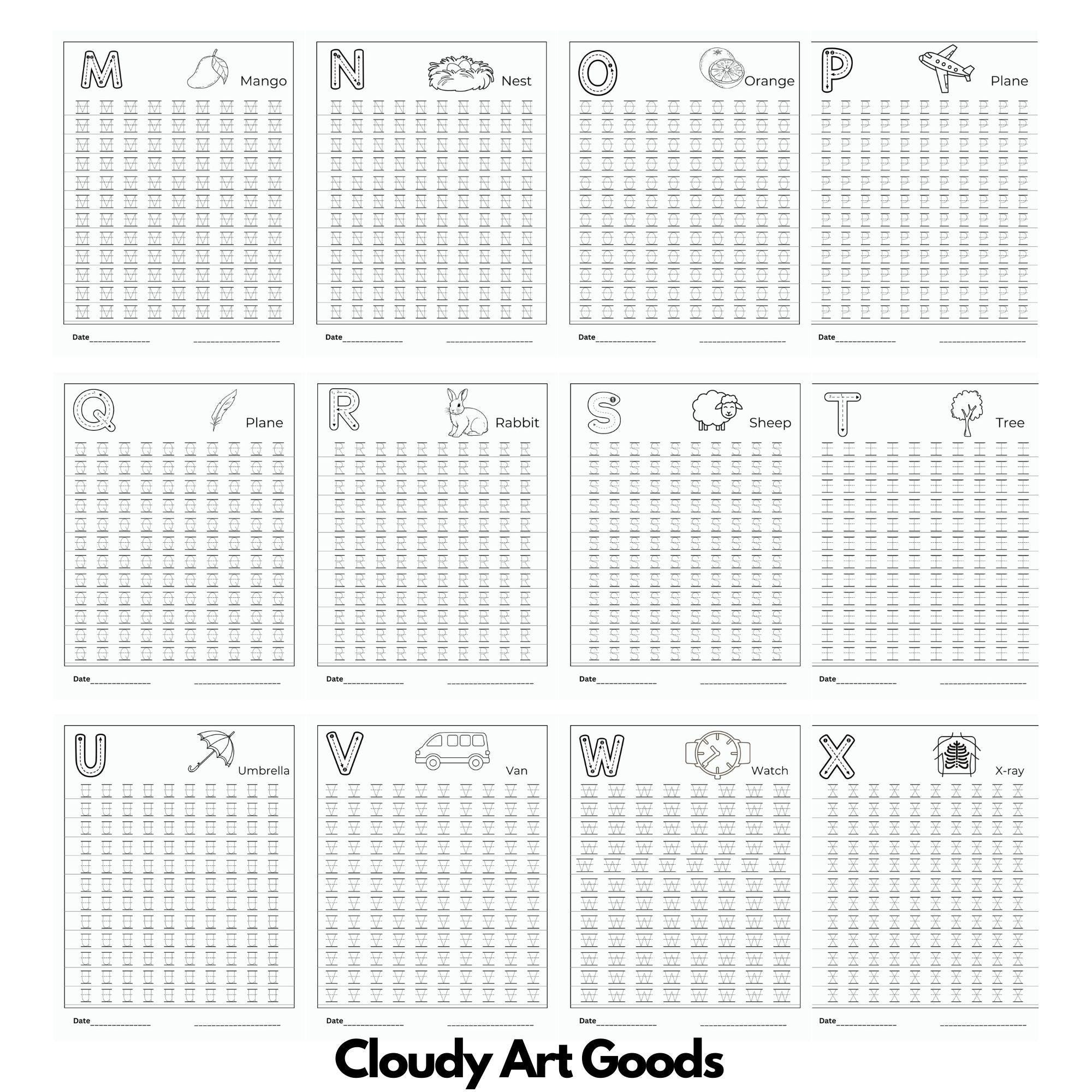 ABC Coloring Pages, Kids Artwork, Preschool Printables, Kids Worksheets ...