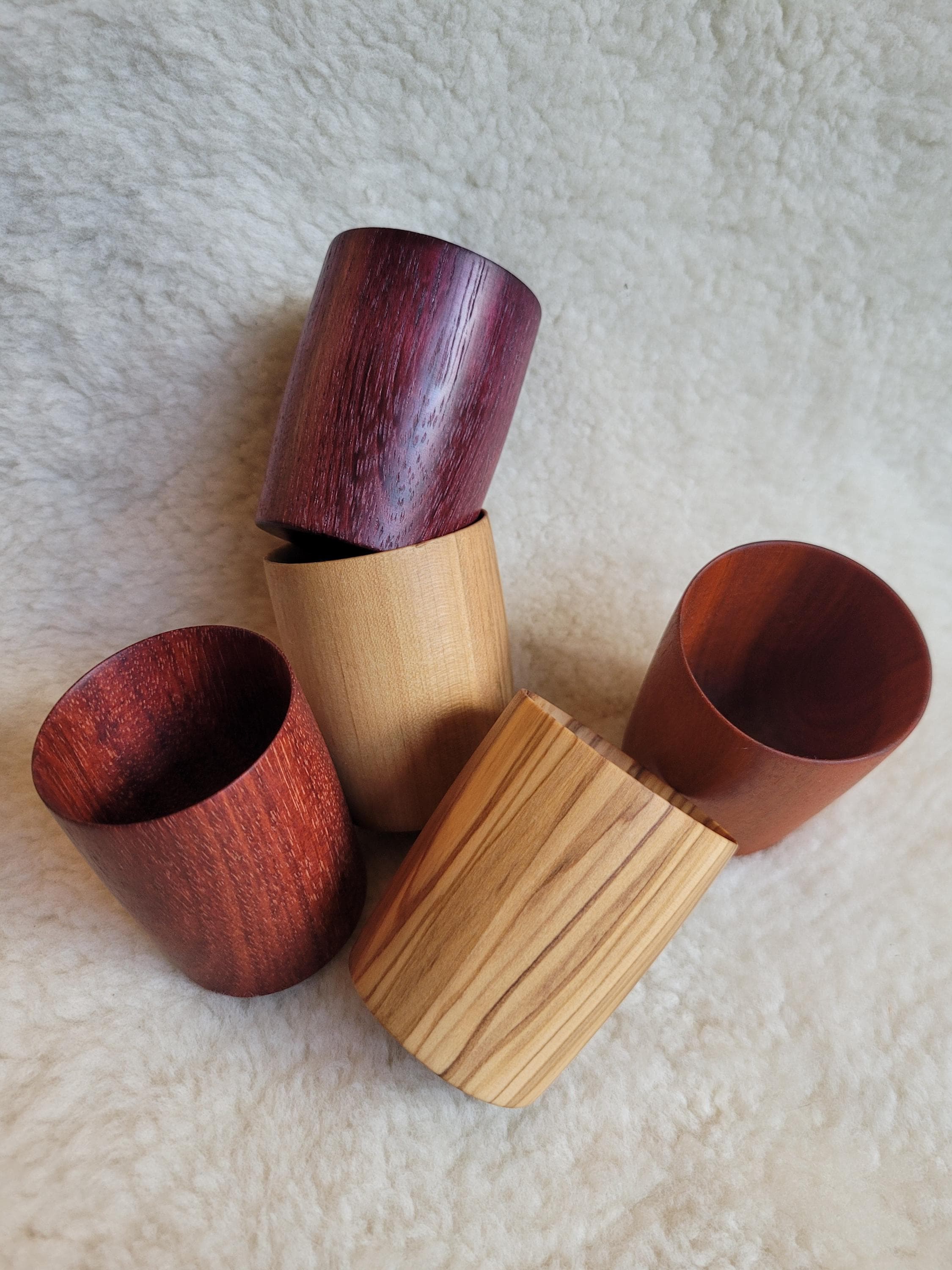 Handmade Wood Shot Glass - Etsy