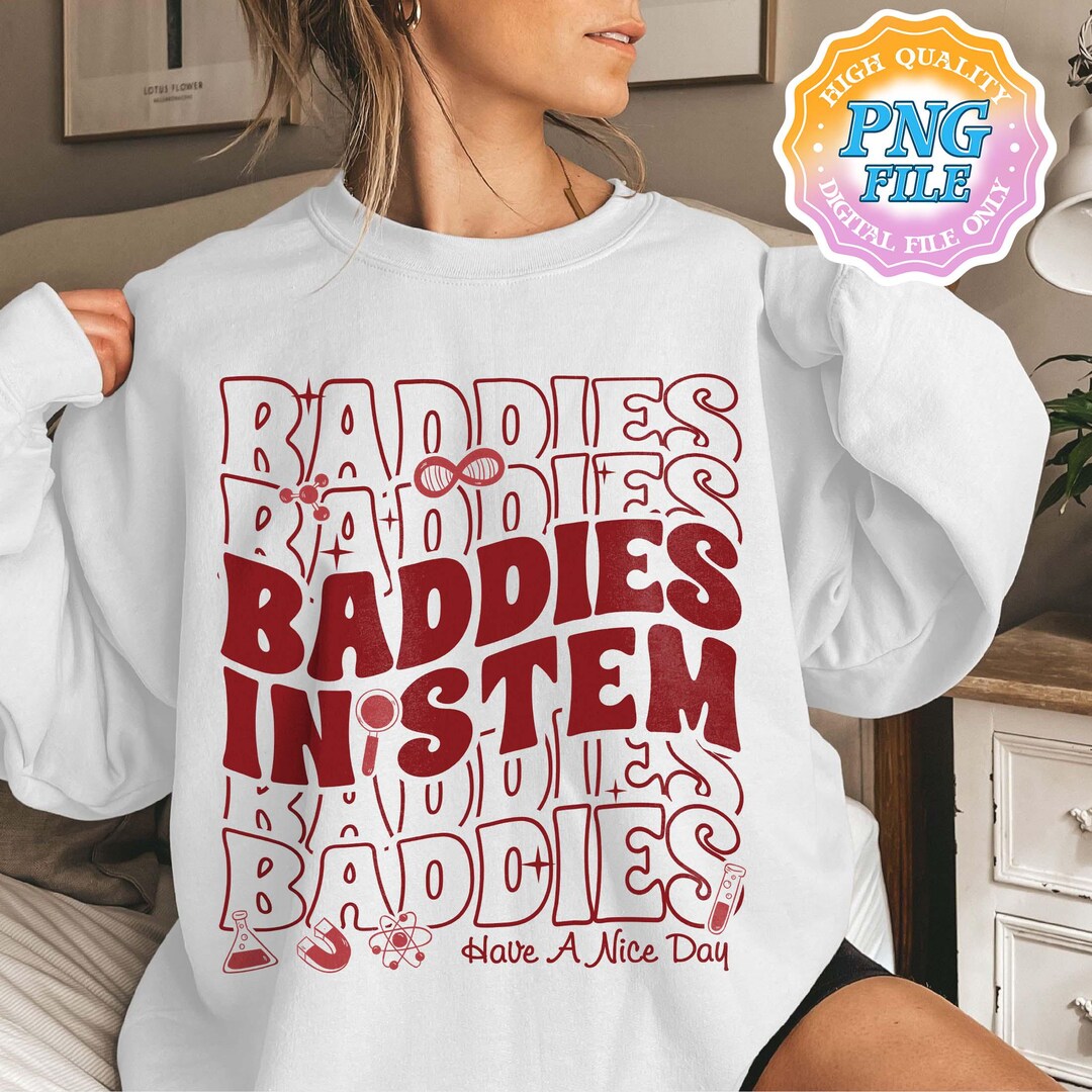 Baddies in STEM PNG Digital Download, Steminist Sublimation Design ...