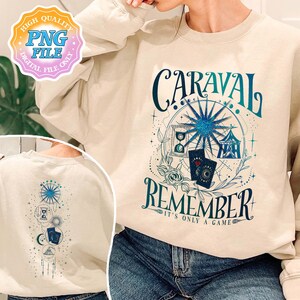 Caraval PNG Digital Download, Remember It's Only A Game PNG Design ...