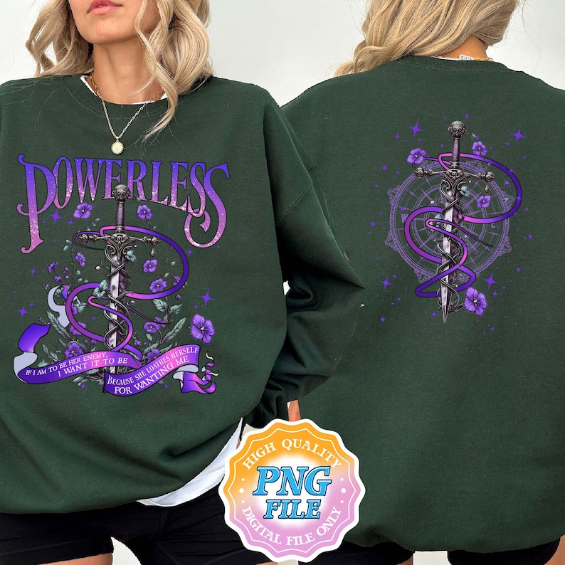 Powerless PNG Digital Download, Vicious Little Thing Powerless ...