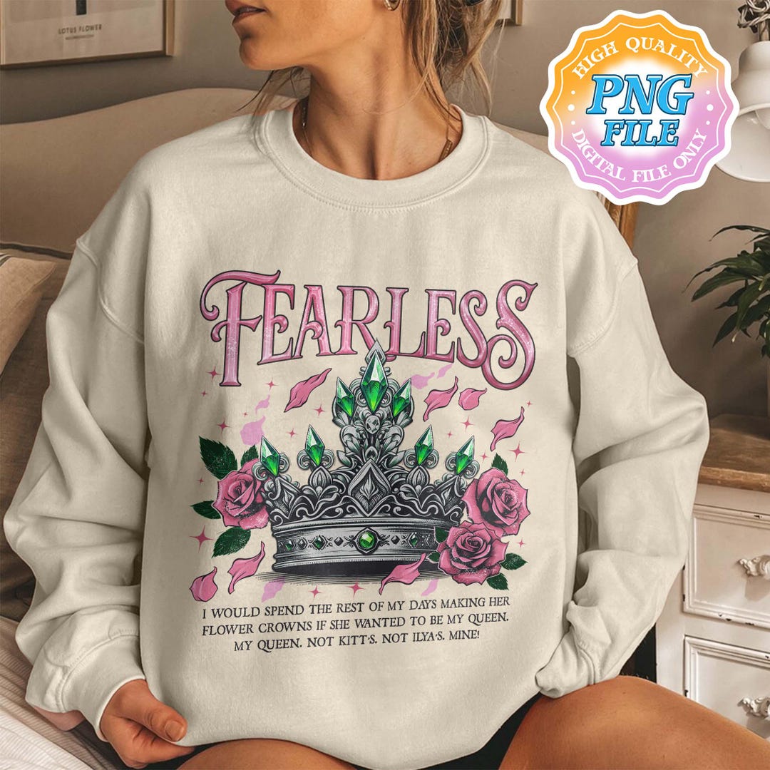 Fearless PNG Digital Download, Powerless Inspired, Kingdom of ILYA ...