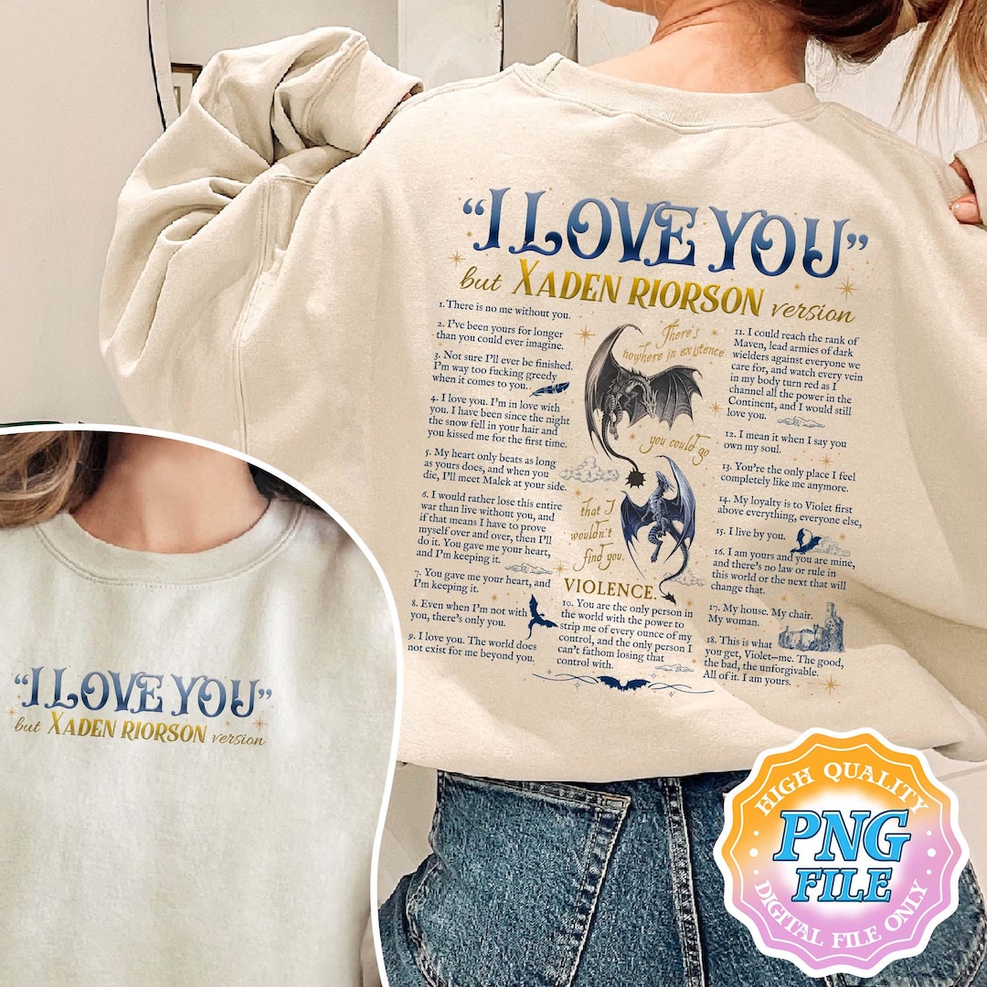 Xaden Riorson Quote PNG Digital Download, Fourth Wing Book Quotes ...