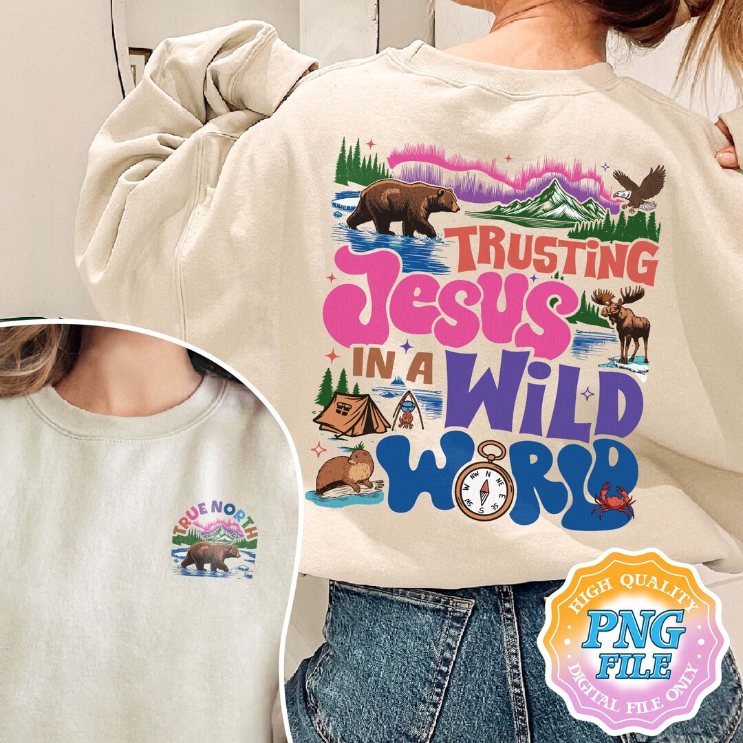 Custom VBS True North 2025 PNG Digital Download, Trusting Jesus in A ...